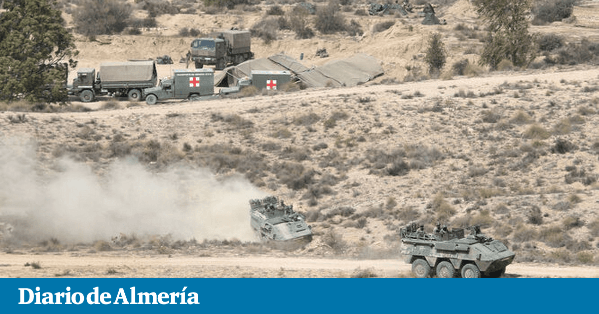 Los soldados del campo de maniobras de Viator han resultado heridos al ...