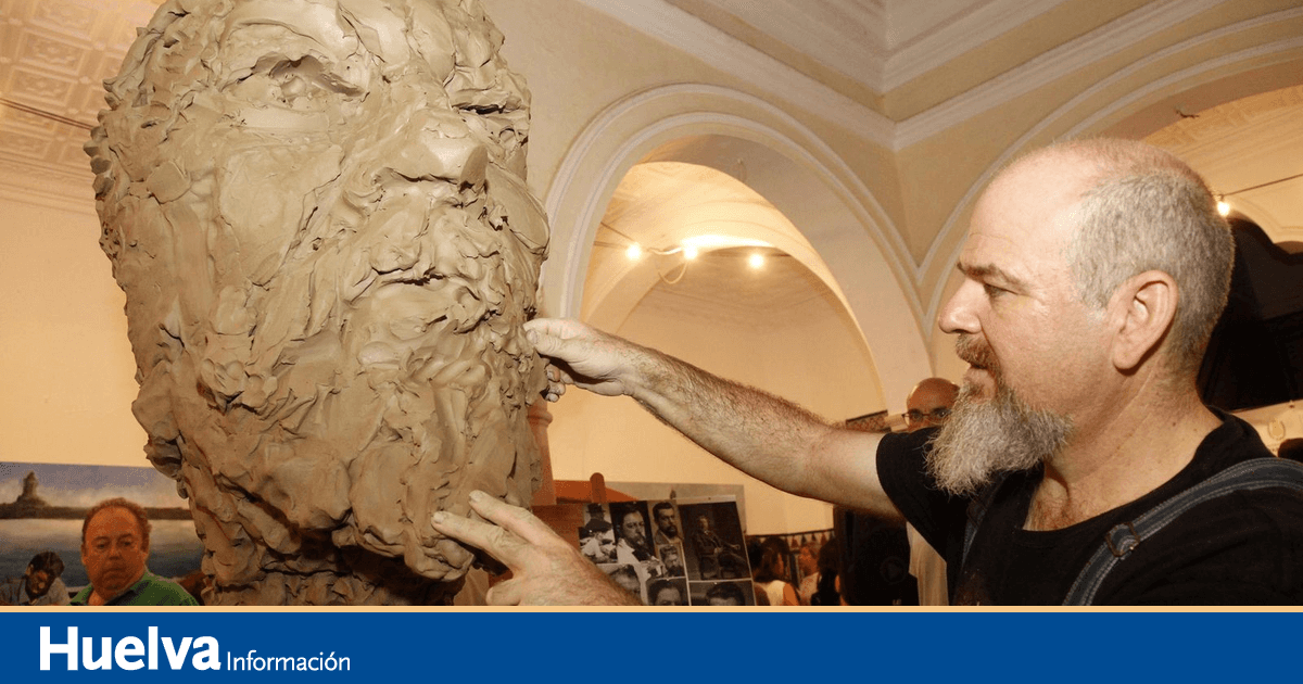 Alberto Germán Franco, escultor, hijo y nieto de pintores