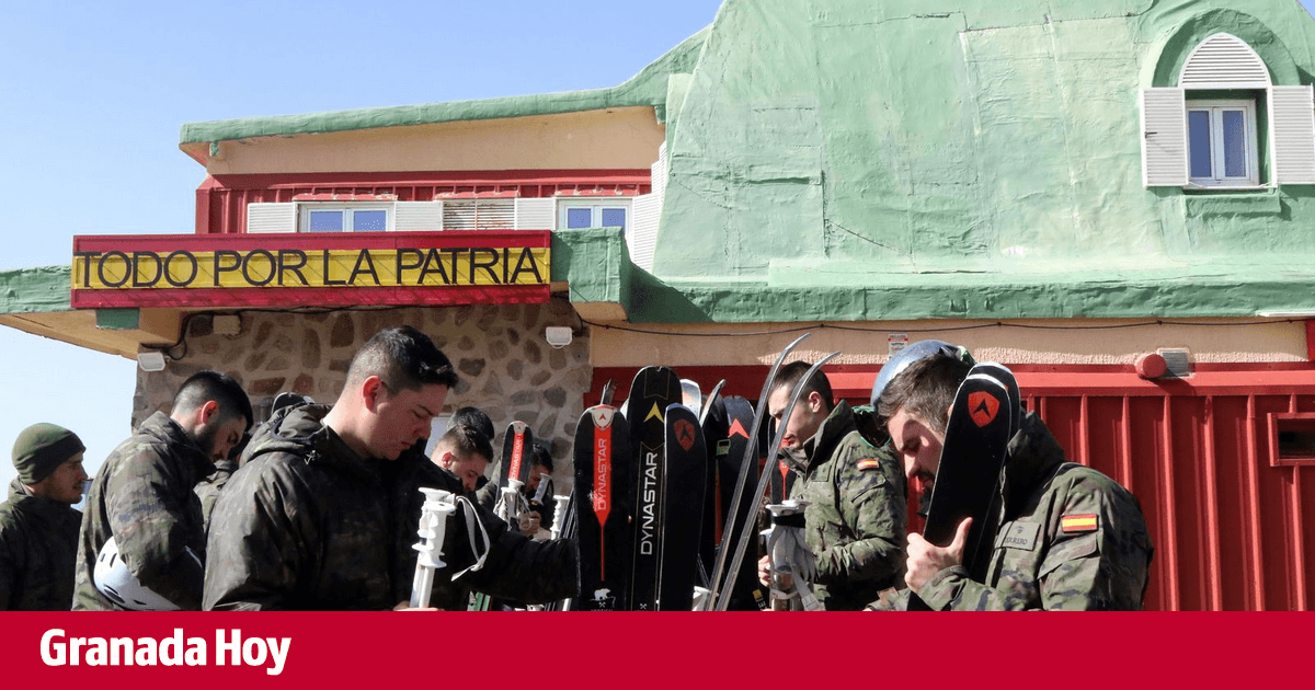 El refugio militar habitado más alto de Europa está en Granada