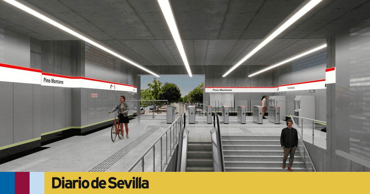 Así serán las estaciones del Metro de Sevilla en Pino Montano