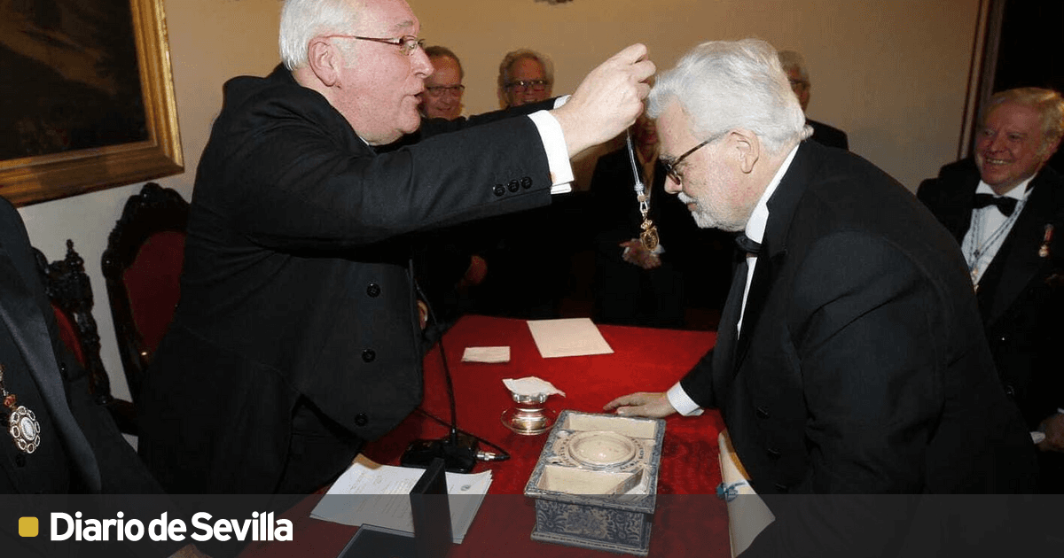 El arquitecto Juan Ruesga, académico de Bellas Artes de Sevilla
