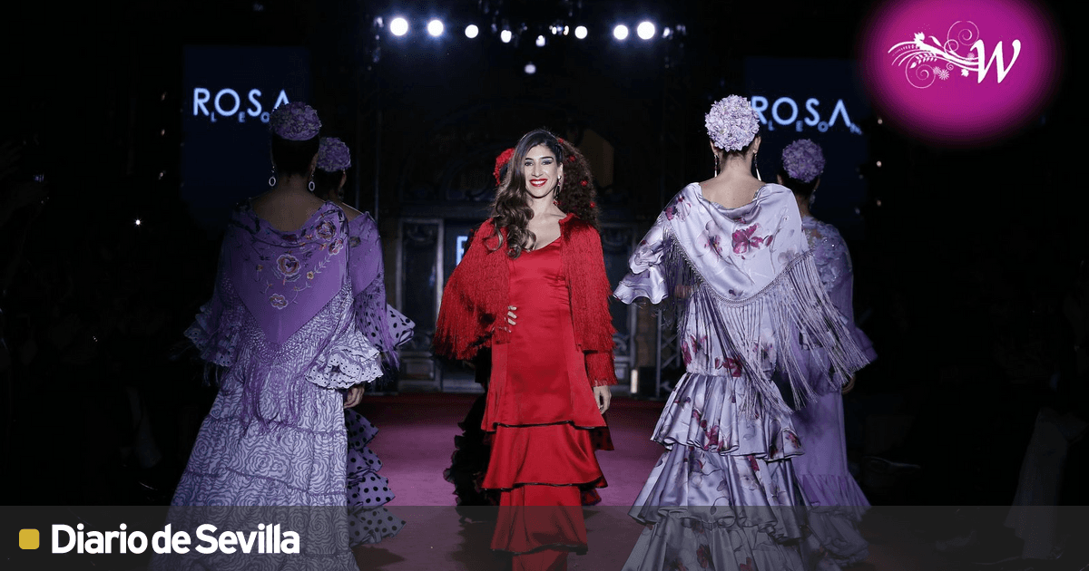 Las fotos del desfile de Rosa León en Viva by We Love Flamenco 2020