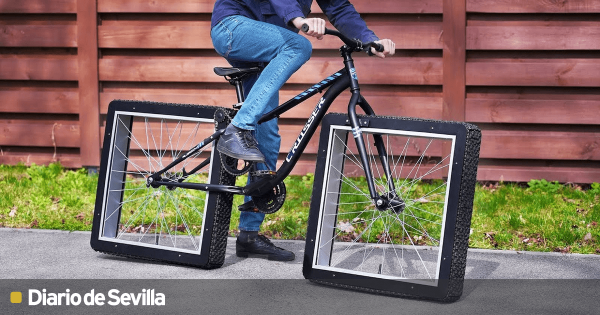 Video: Así es la bicicleta de ruedas cuadradas, y sí, funciona