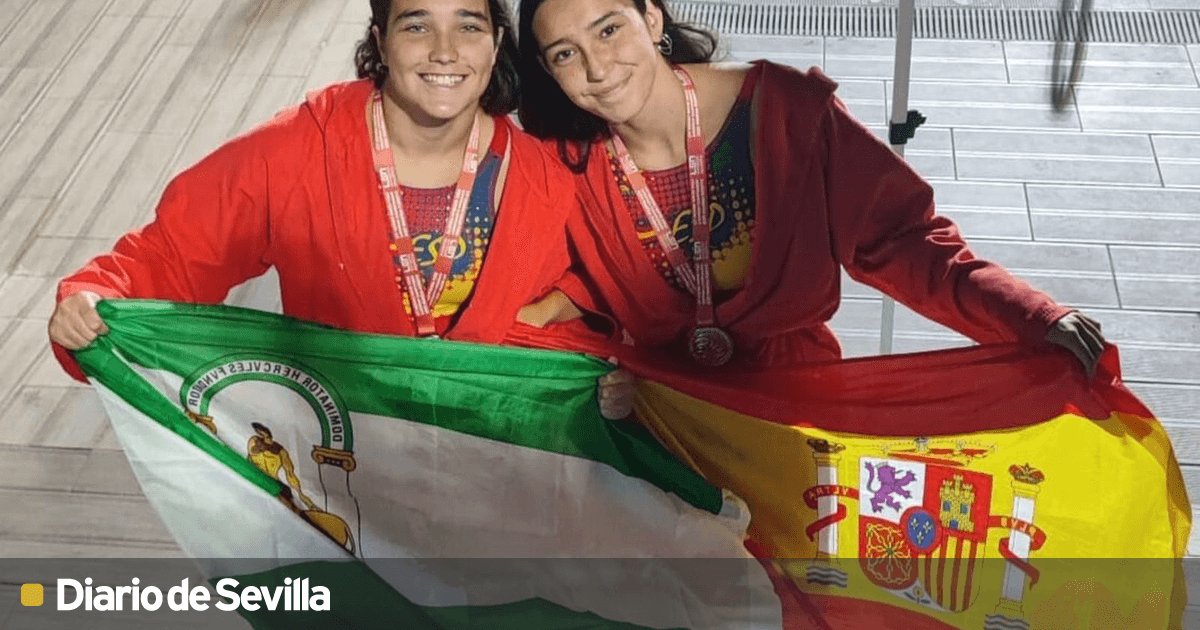 Las sevillanas Reyes Díaz y Aroa Sánchez, subcampeonas de Europa de ...
