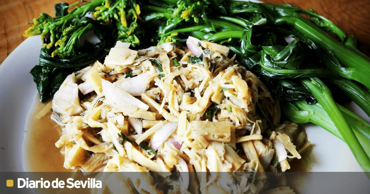 Cinco platos que se pueden consumir con bambú