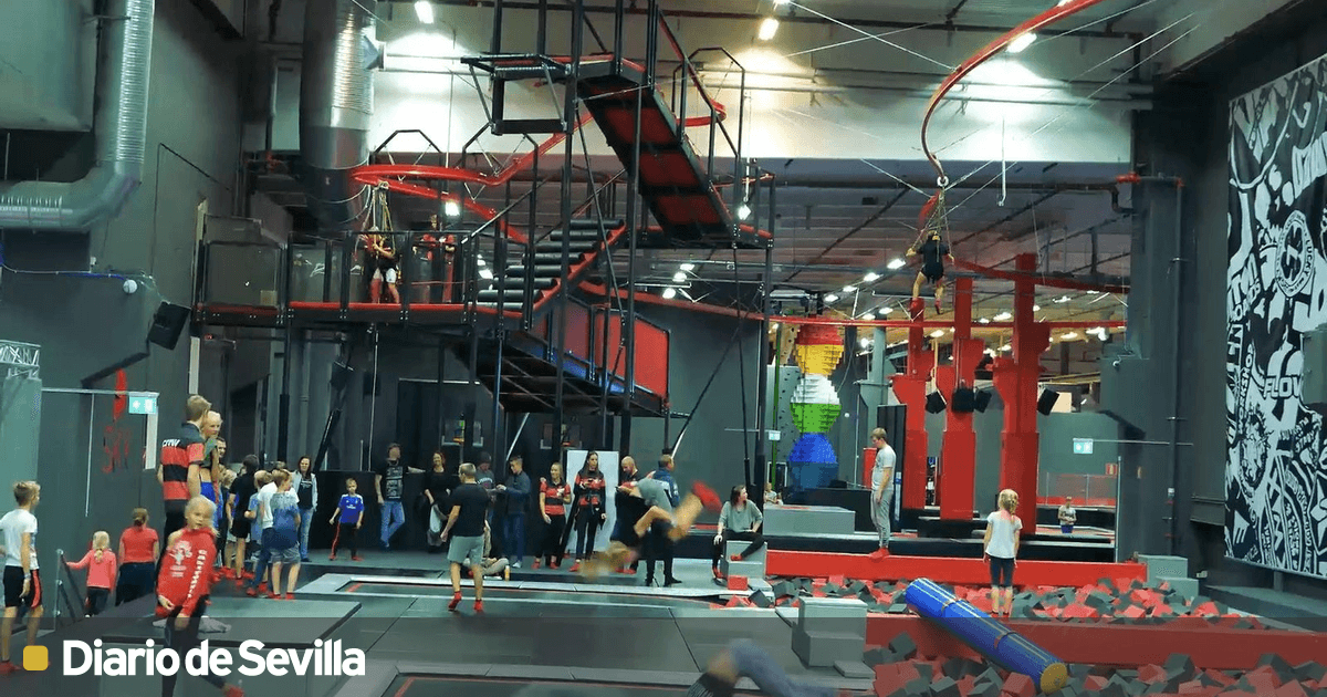 Video: Abre en Sevilla el nuevo parque de trampolines JumpYard