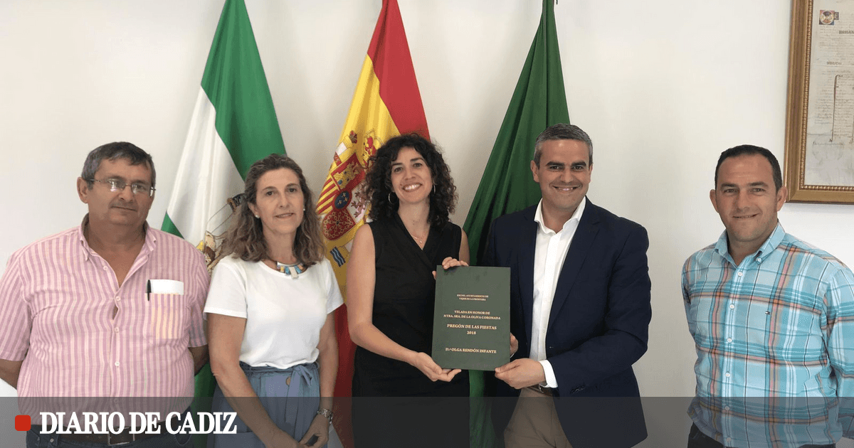 Vejer Olga Rendón Infante, pregonera de la Velada Patronal de 2018