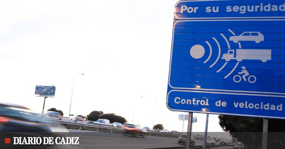 El mapa de los 20 radares de control de la velocidad en Cádiz