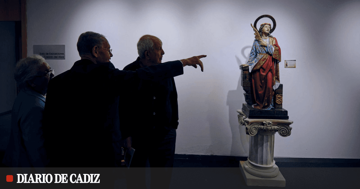 Las imágenes de la exposición sobre Santa Bárbara, la patrona de los ...