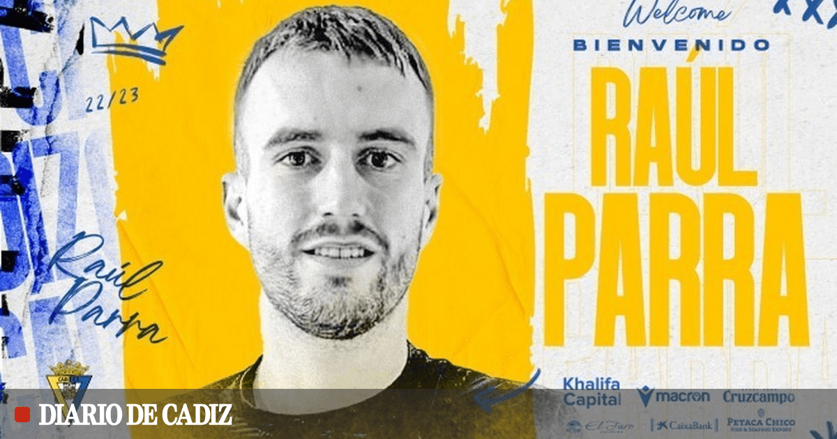 Raúl Parra pasa reconocimiento médico y ya entrena con el Cádiz CF