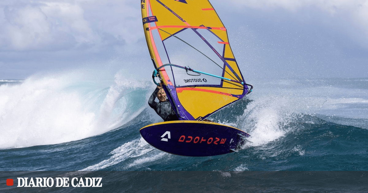 Windsurf: la gaditana María Andrés, ante las olas más grandes del mundo