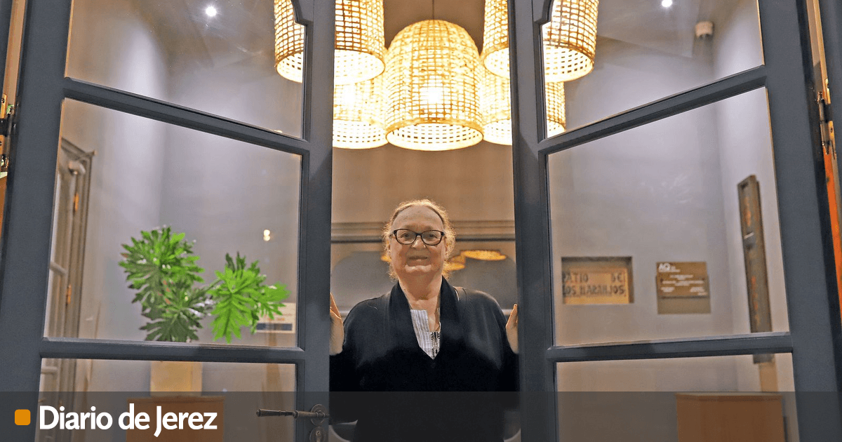 Anna Ferrer, presidenta de la Fundación Vicente Ferrer durante su ...