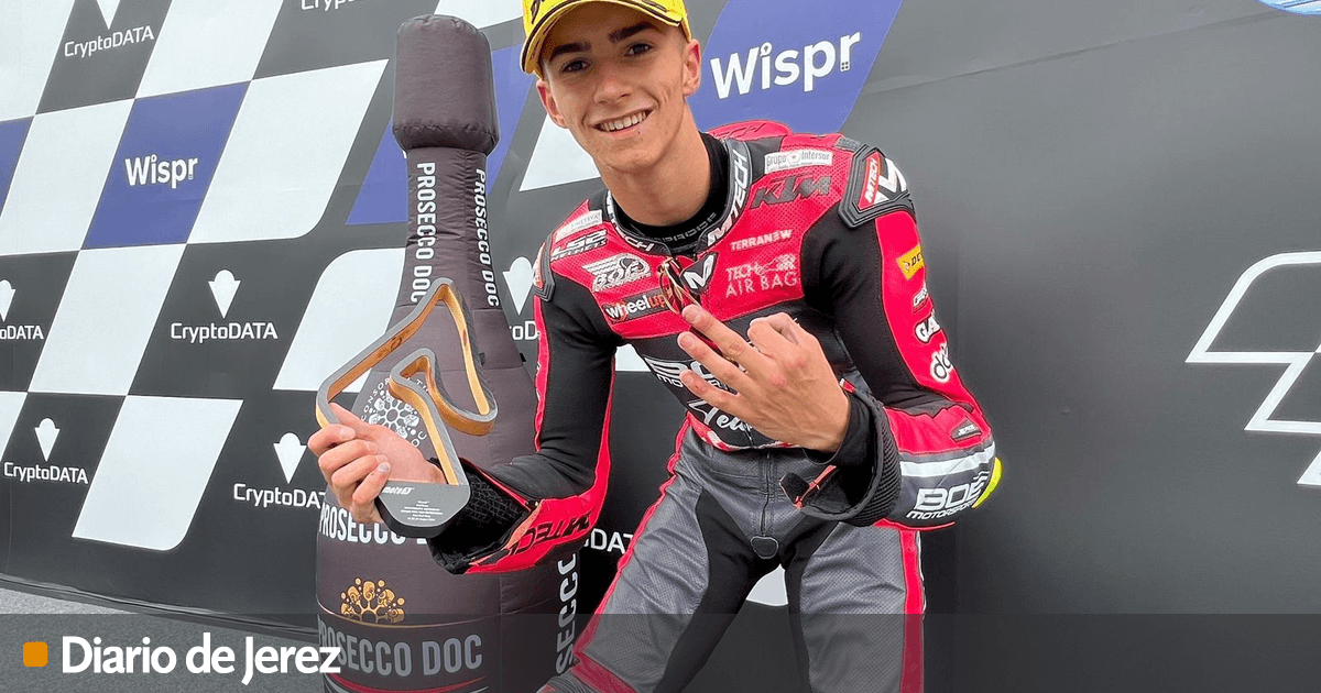 Segundo podio del año para David Muñoz en una carrera de Moto3 que gana ...