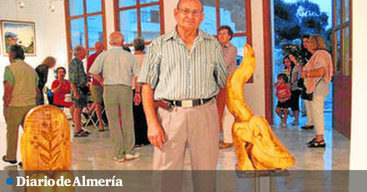 Gilabert y Ángela Navarro llevan sus esculturas y pinturas a Mojácar