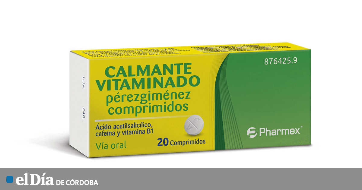 Calmante Vitaminado vuelve a las farmacias