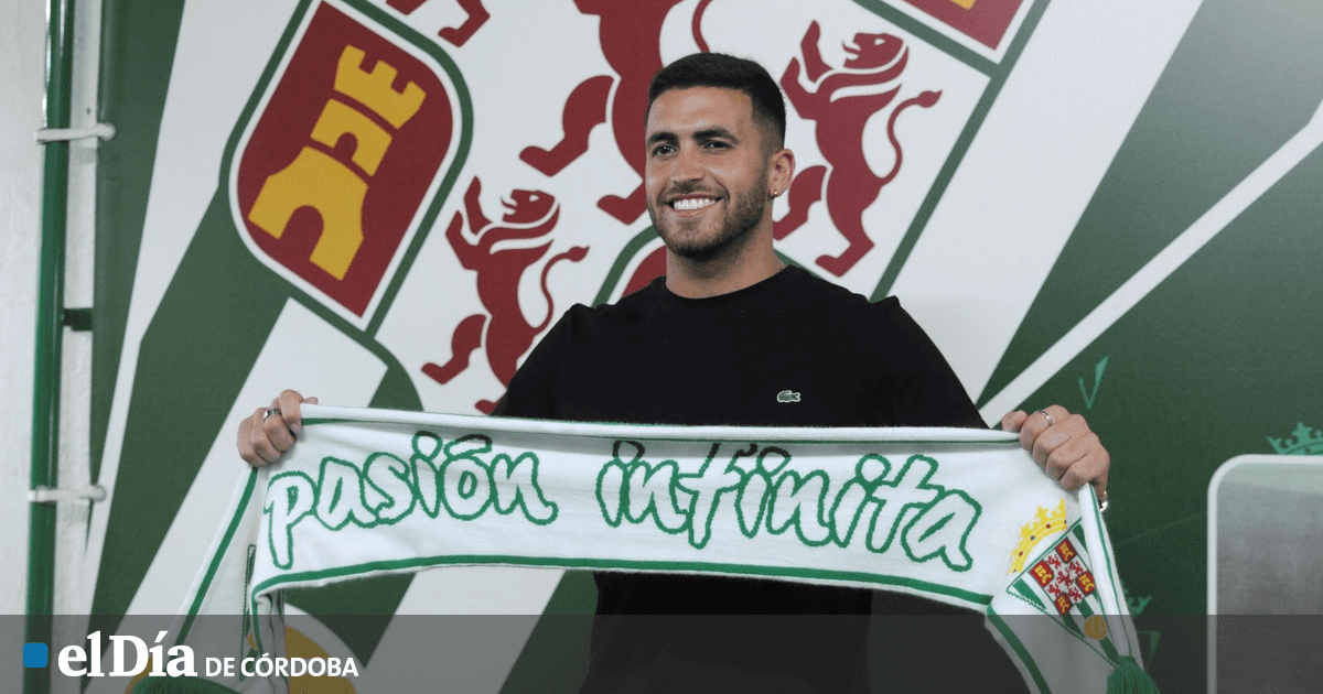 Álex Robles: "El Córdoba CF es una opción muy buena para seguir creciendo"