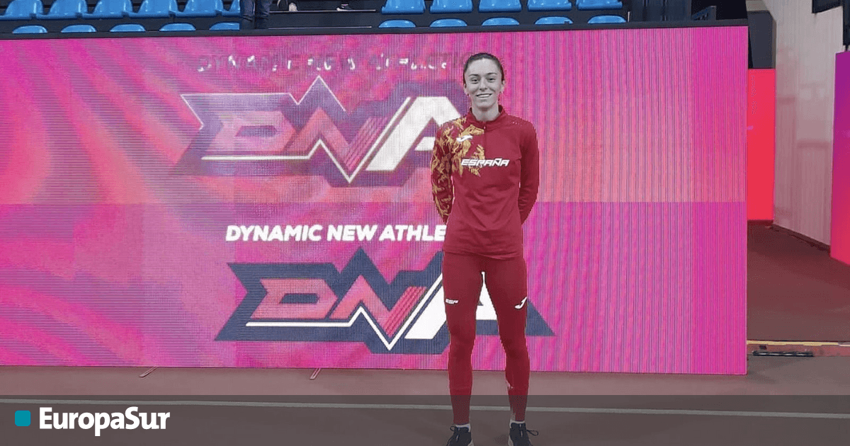 Atletismo La barreña Ana Prieto, bronce con la selección española sub-20