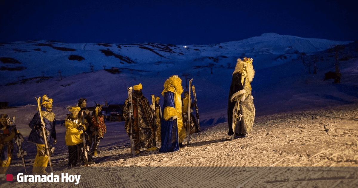 Los Reyes Magos llegarán esquiando a Sierra Nevada