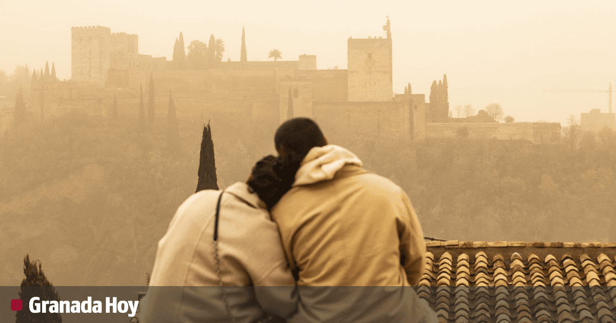 El año de la calima en Granada, el fenómeno meteorológico extremo que ...