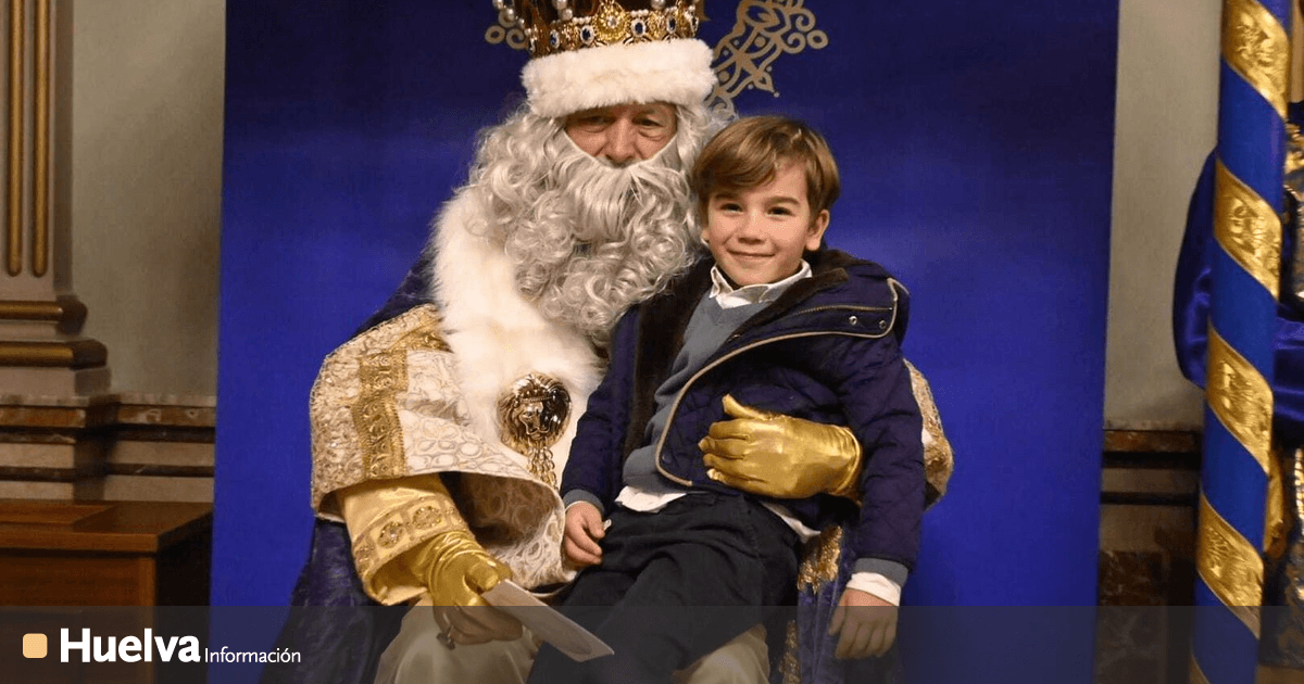 Melchor, Gaspar y Baltasar recogen los deseos de los niños de Huelva la ...