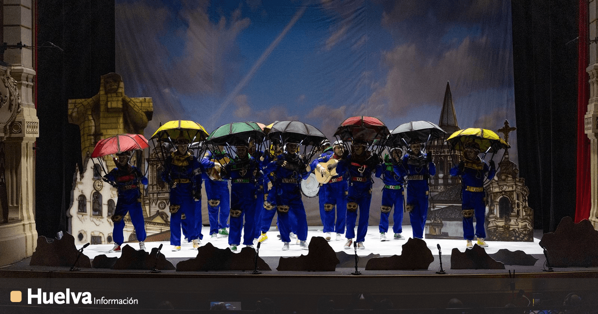 Imágenes de la actuación de la comparsa de Valverde del Camino "Los ...