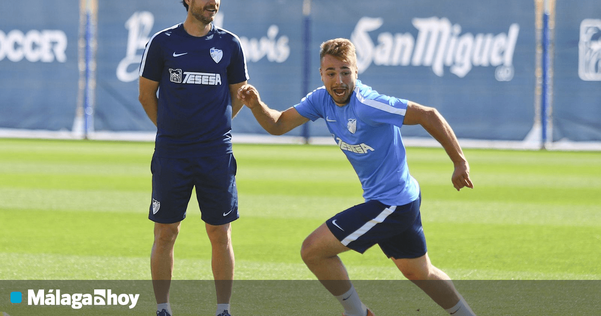 Málaga CF Ontiveros aún habla en blanquiazul