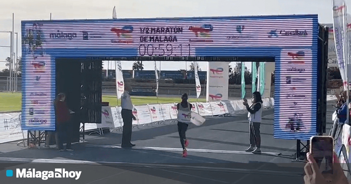 Video: Geofry Toroitich, ganador de la Media Maratón de Málaga 2023
