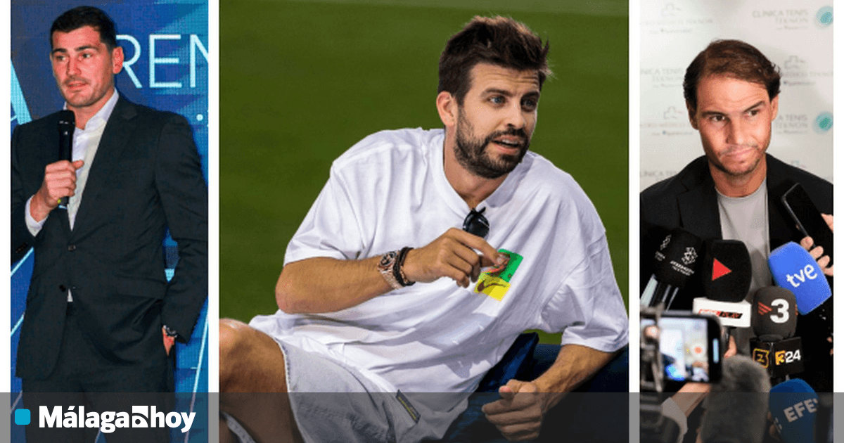 Rafa Nadal, Piqué e Iker Casillas: Las estrellas toman Málaga