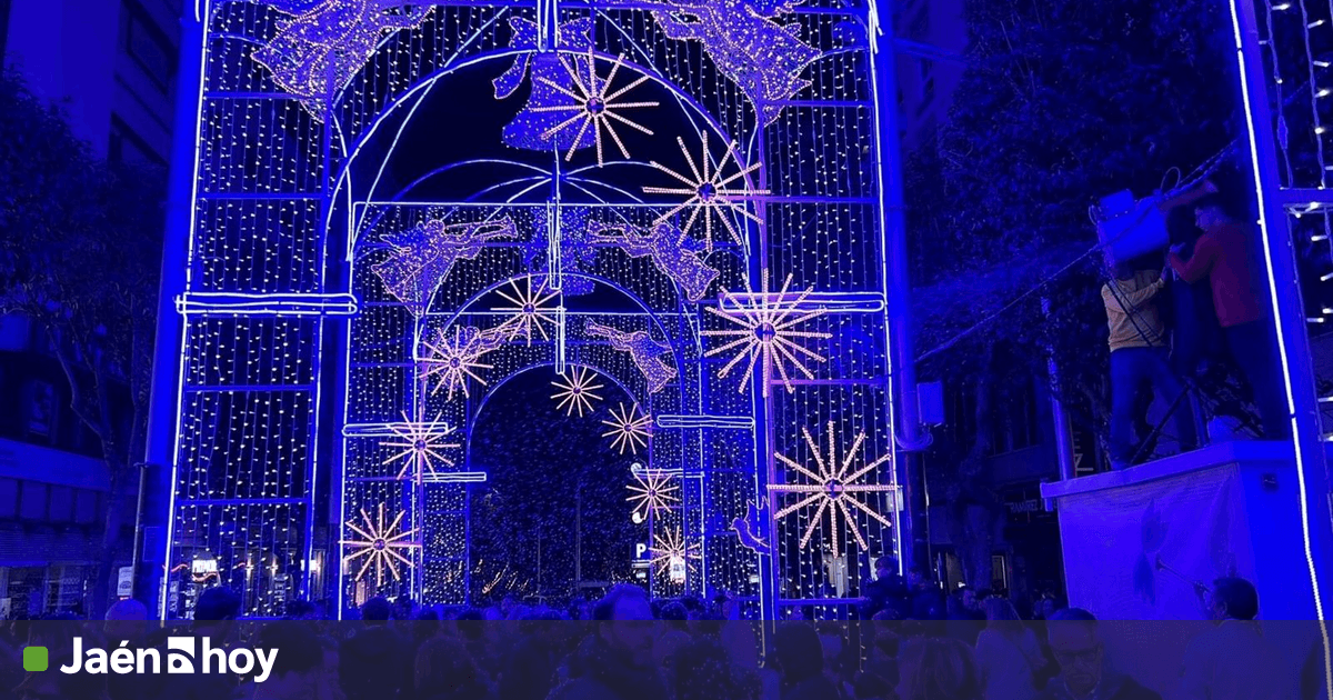 Estas son las mejores calles para disfrutar del alumbrado navideño en Jaén