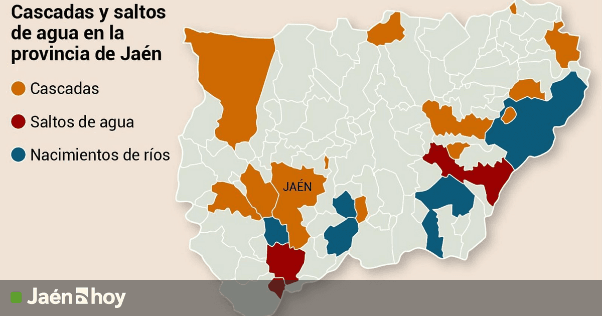 Video: Jaén, un paraíso del agua con más de 20 cascadas y saltos