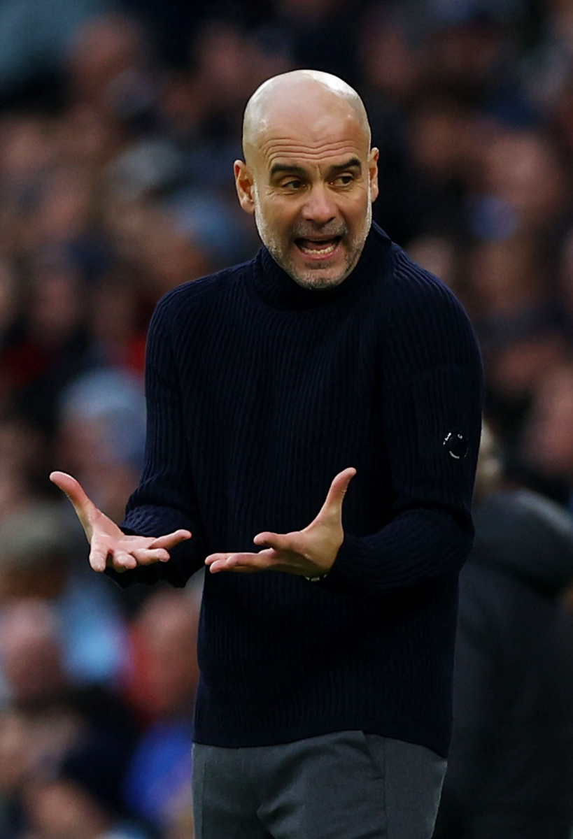 Guardiola tiene un largo historial de altercados con sus jugadores