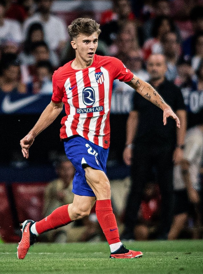 Pablo Barrios, un timón para Simeone