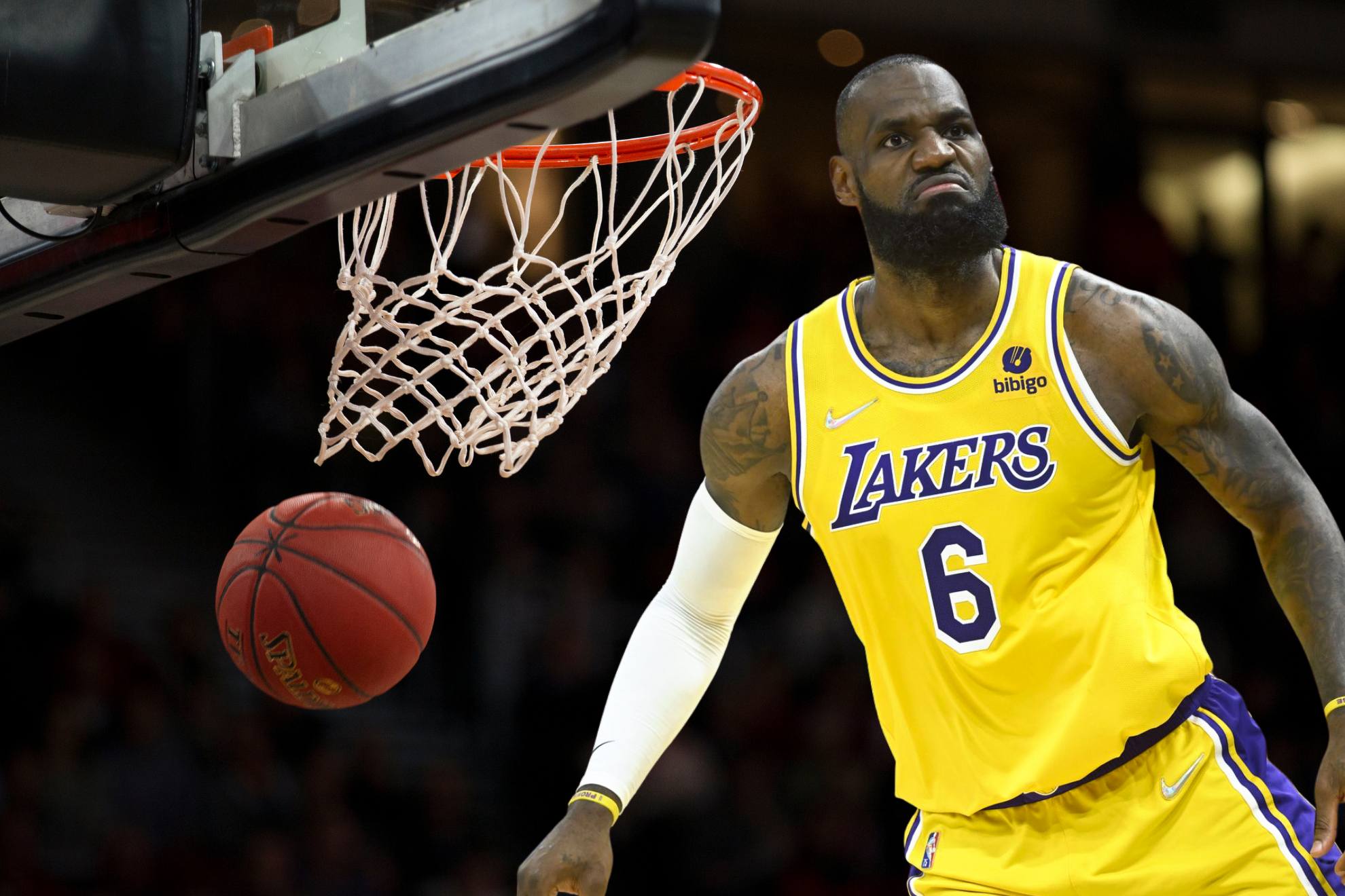 NBA: Top-10 all-time scoring leaders list with LeBron James at #1