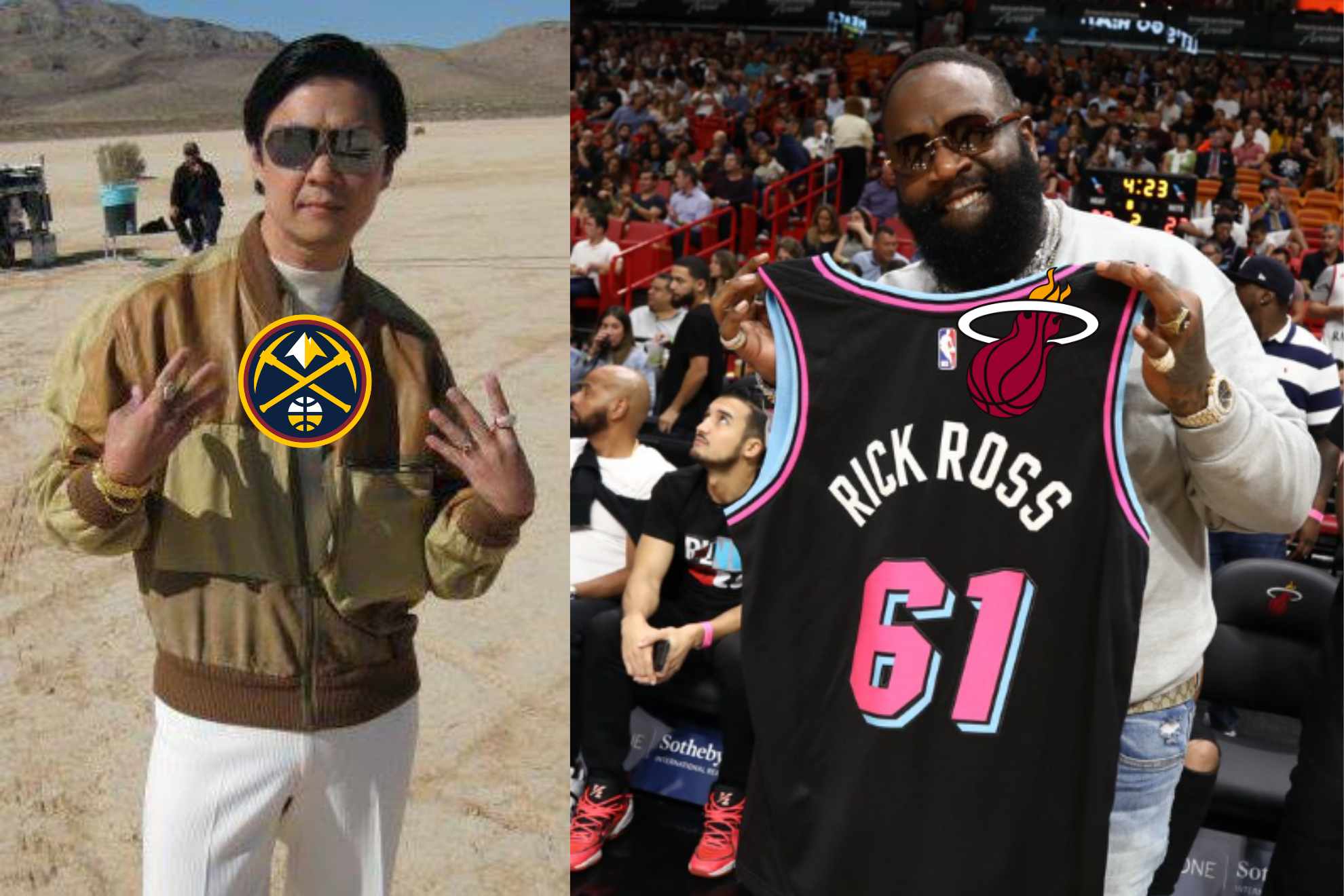 NBA Finals Celebrity battle: best celeb fans, Nuggets or Heat?