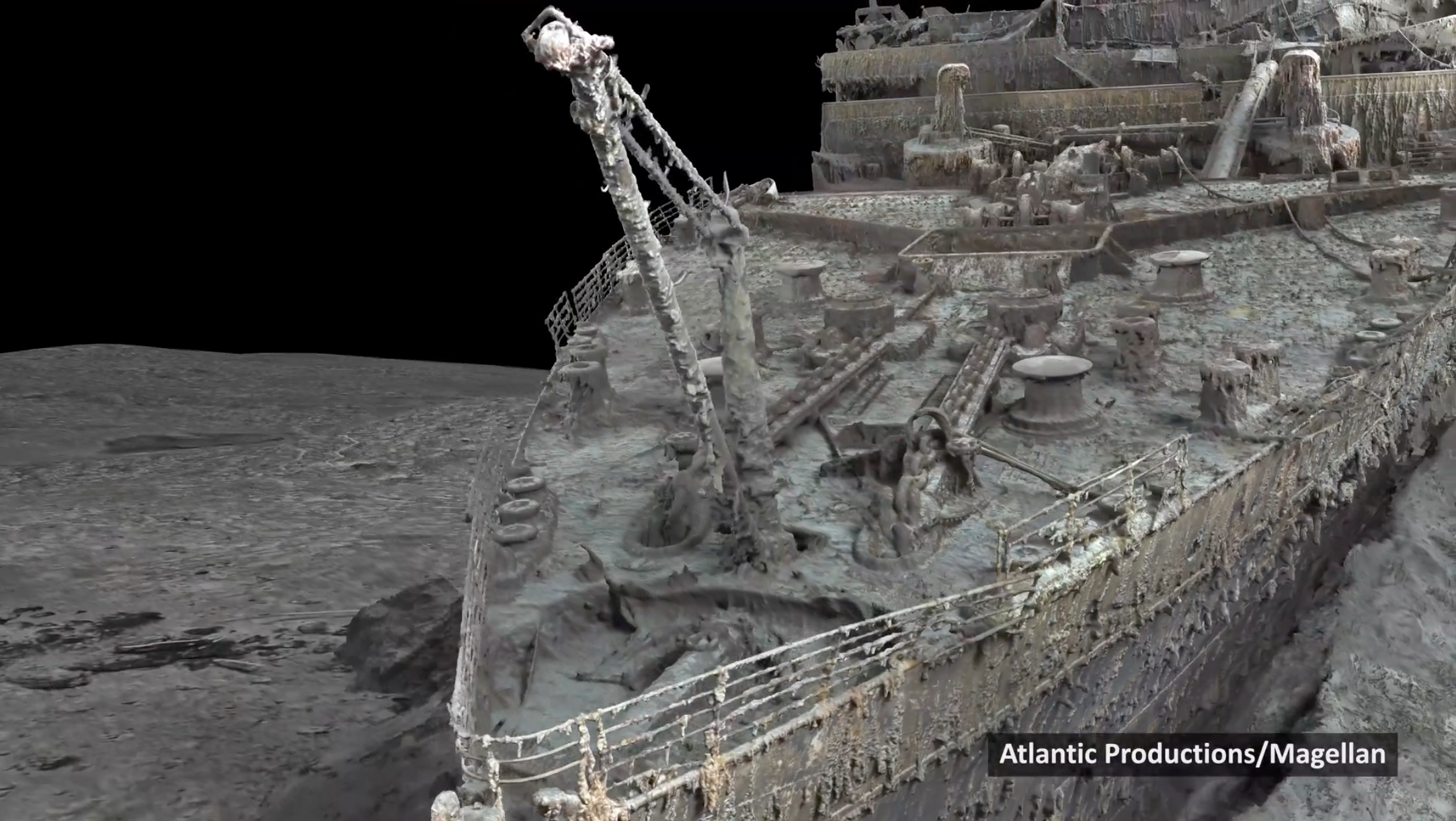 Real Titanic Present Day Pictures